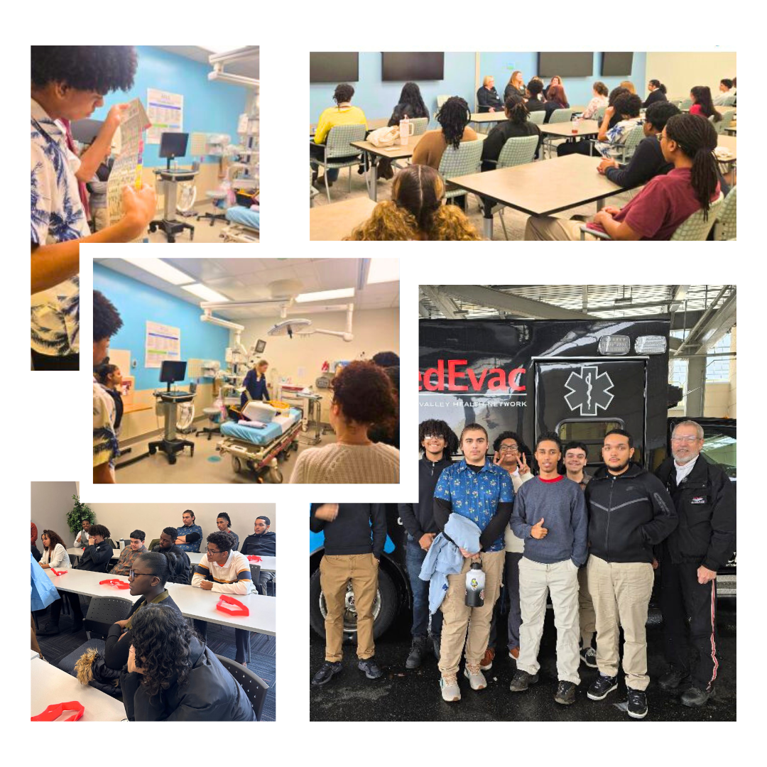 Health Care Career Pathways: LVA Students Visit LVH-Hecktown Oaks with ...